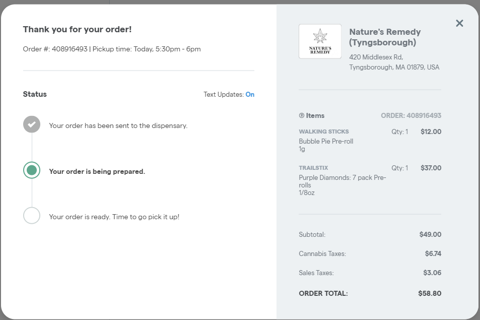 Checking Your Order Status – Nature's Remedy